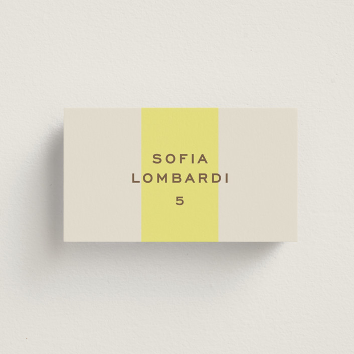 Campania Place Cards by Megan Davis | Minted