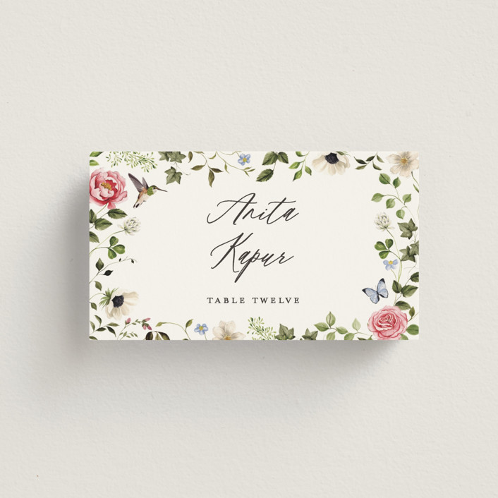 Ornate Place Cards by Sarah Knight | Minted
