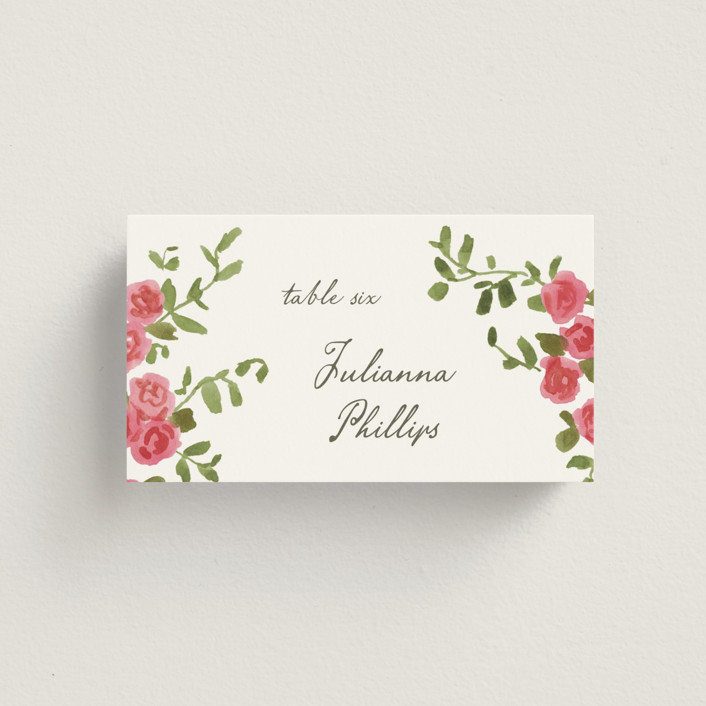 Villa Place Cards by Everett Paper Goods | Minted