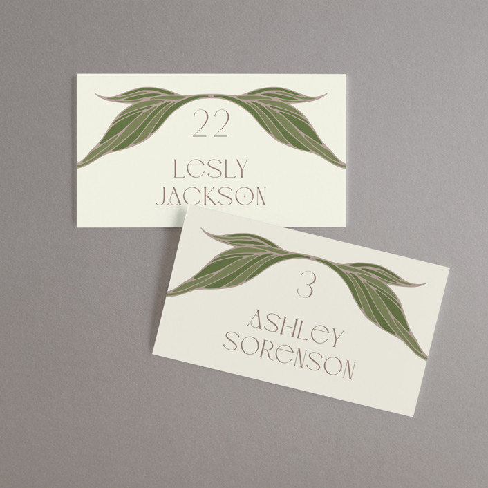 1081 Place Cards by GeekInk Design | Minted