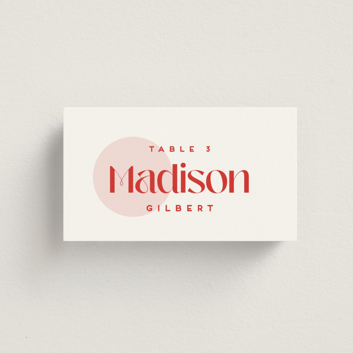 News! Place Cards by Claudia Orengo | Minted