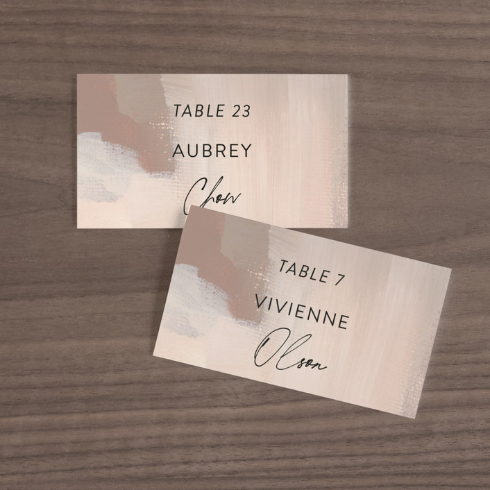 Gallery Place Cards by Lindsay Megahed | Minted