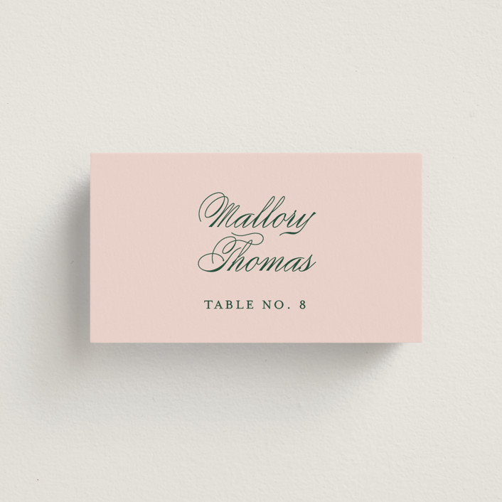 Hepburn Place Cards by Megan Davis | Minted