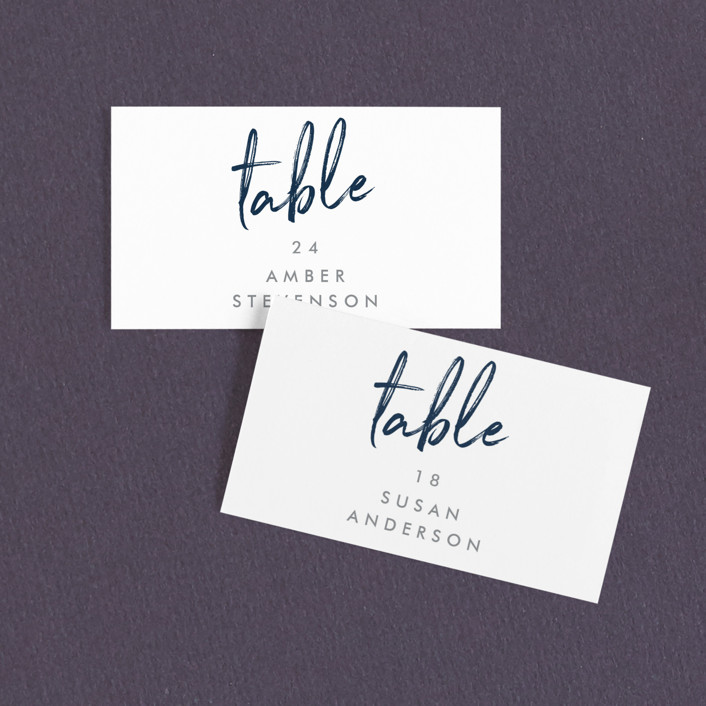 Funky Names Place Cards by Phrosné Barwood | Minted
