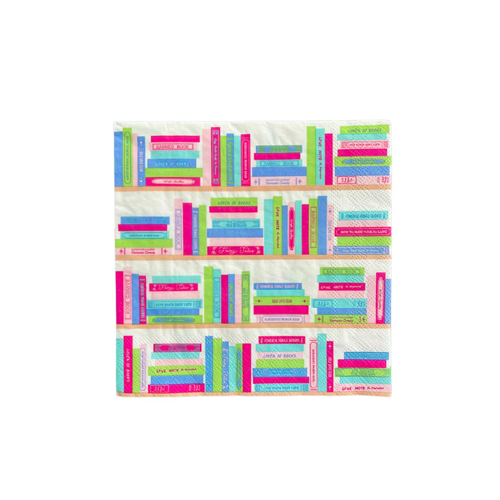 Book Club Large Napkins - Set of 16 Party Napkins by Jollity and Co ...