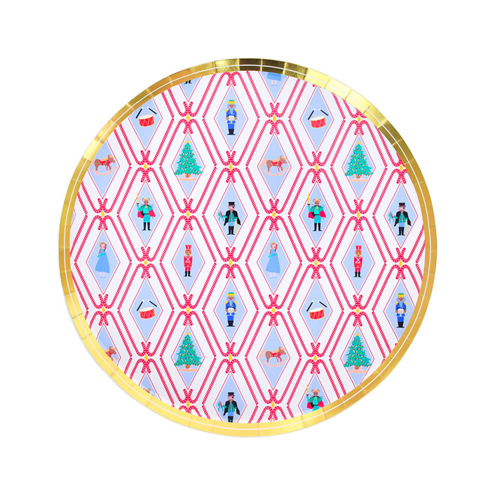 Nutcracker Dinner Plates - Set of 8 Party Plates and Bowls by Jollity ...