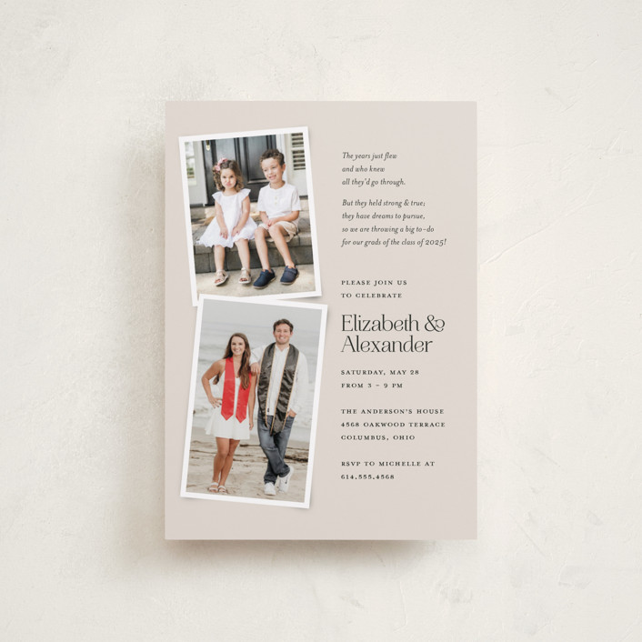 Big to-do Petite Graduation Party Invitations by Heather Schertzer | Minted