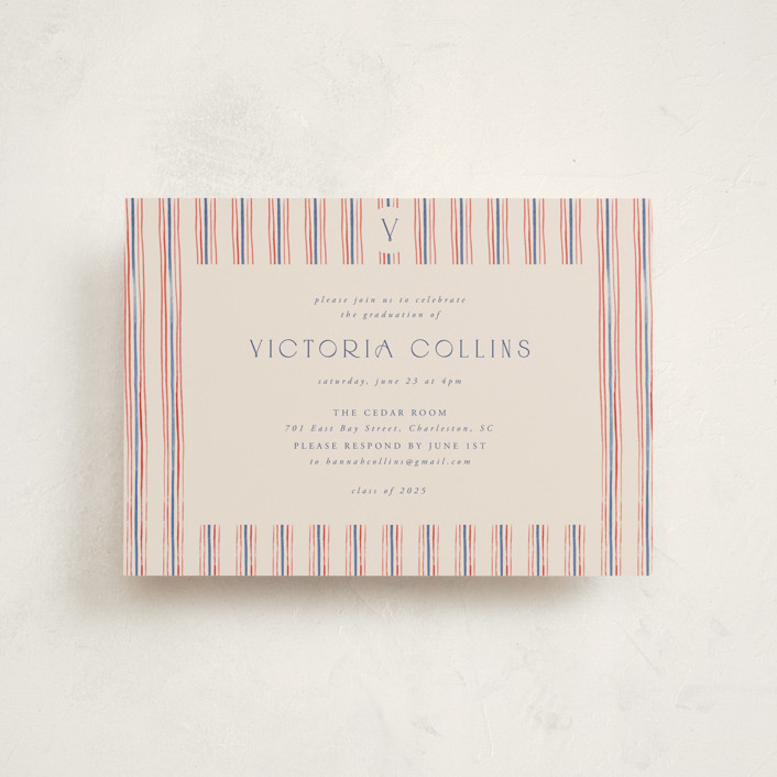 Past and Future Petite Graduation Party Invitations by Claudia Orengo ...