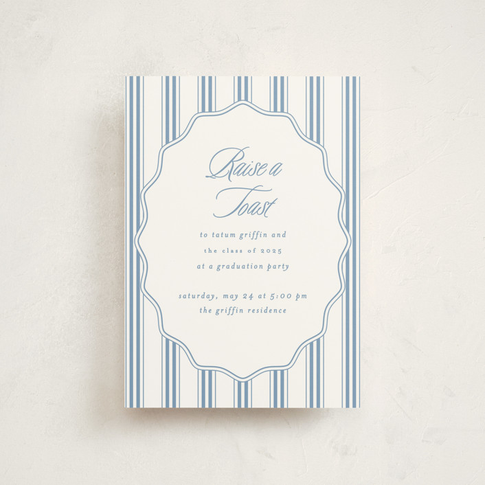 Stately Petite Graduation Party Invitations by Creo Study | Minted