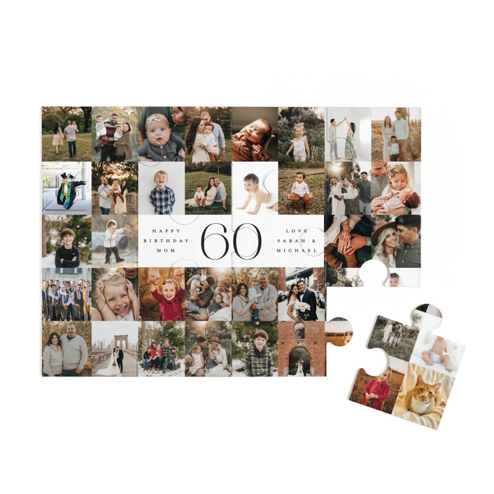 Milestone 12 Piece Custom Puzzle by Caitlin Considine | Minted