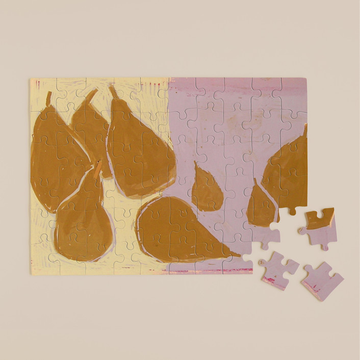 Bosc pears 60-Piece Art Puzzle by Liz Innvar | Minted