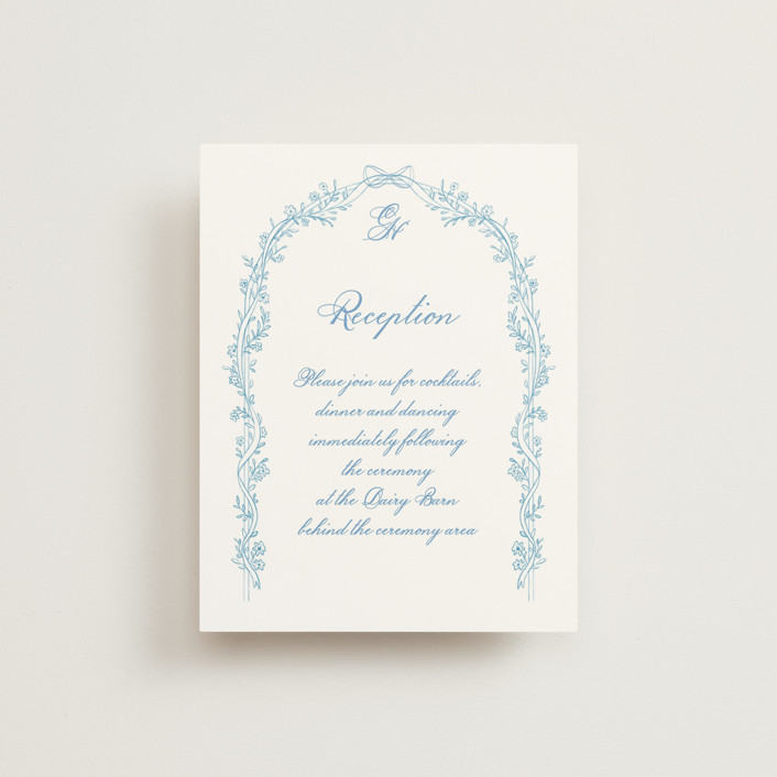 Royalty Reception Cards by Creo Study | Minted