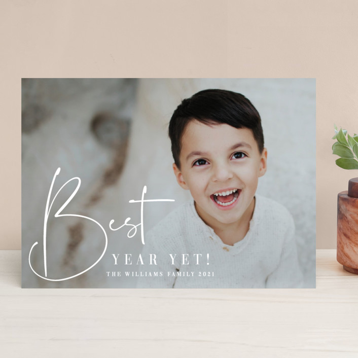 One of the Best Years Yet New Year Photo Cards by Kristel | Minted