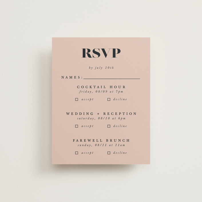 Centro Multi-Event RSVP Cards by Up Up Creative | Minted