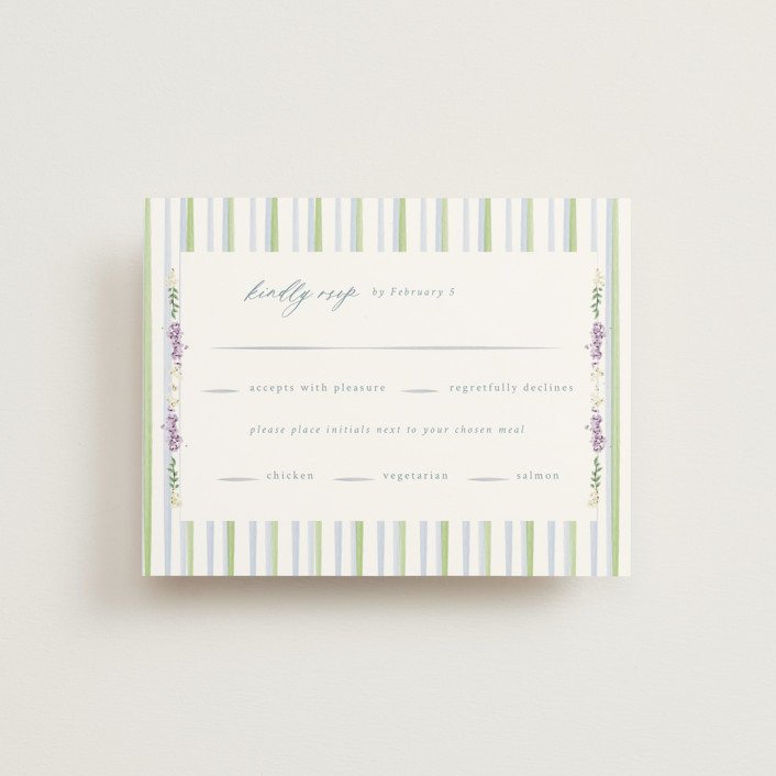 Vintage Whimsy RSVP Cards by Corinne Malesic | Minted