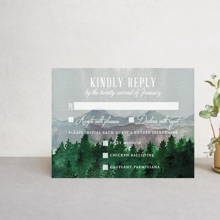 Adventure Awaits RSVP Cards by Elly | Minted
