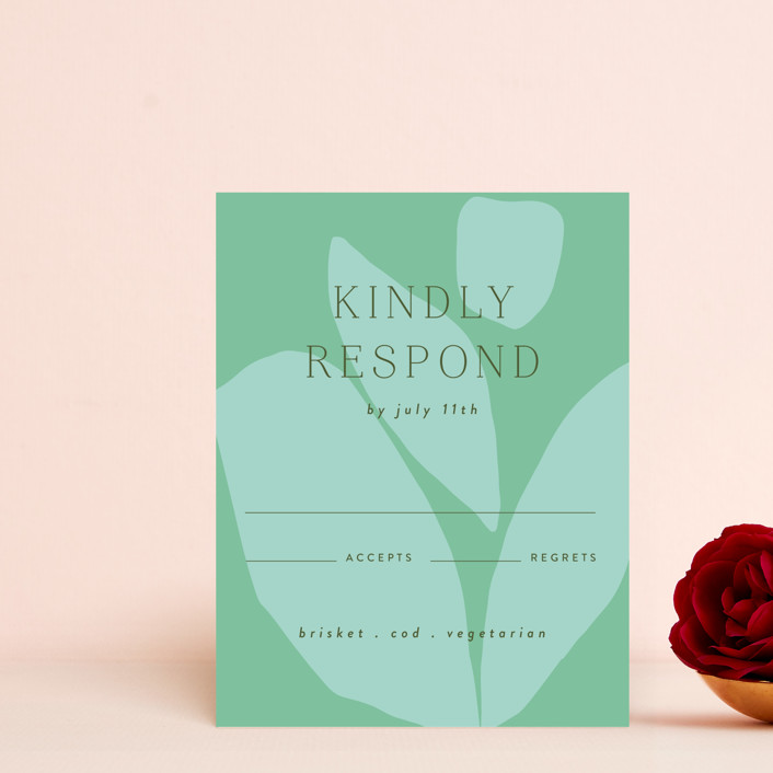 Botanica RSVP Cards by Morgan Kendall | Minted