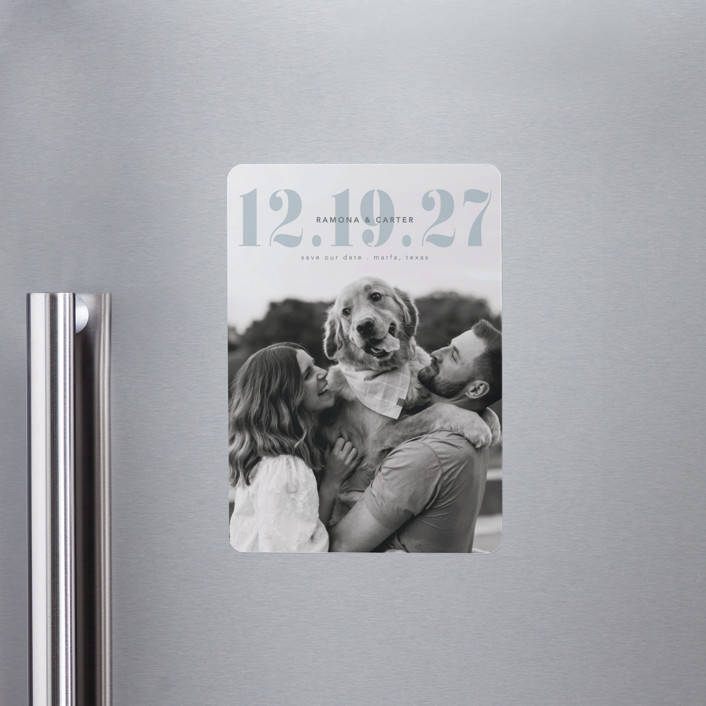 Aster Save The Date Magnets by Deynaaz Daraei | Minted