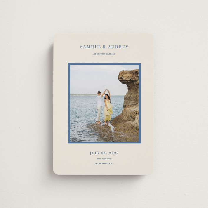 Bermuda Save The Date Magnets by Ani Somi | Minted
