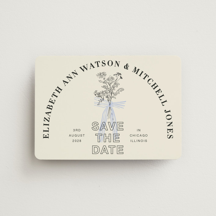 Sealed Save The Date Magnets by Baumbirdy | Minted