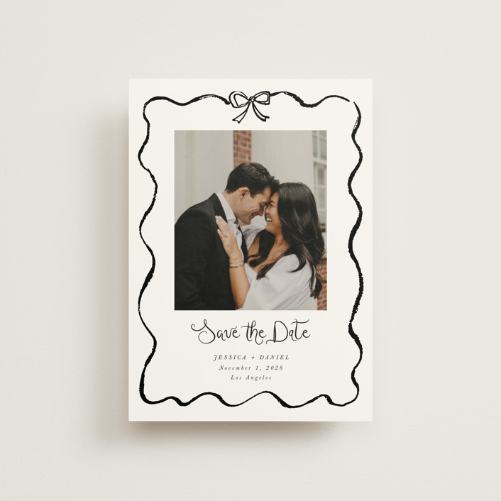 quirky fun Save The Date Postcards by Cass Loh | Minted