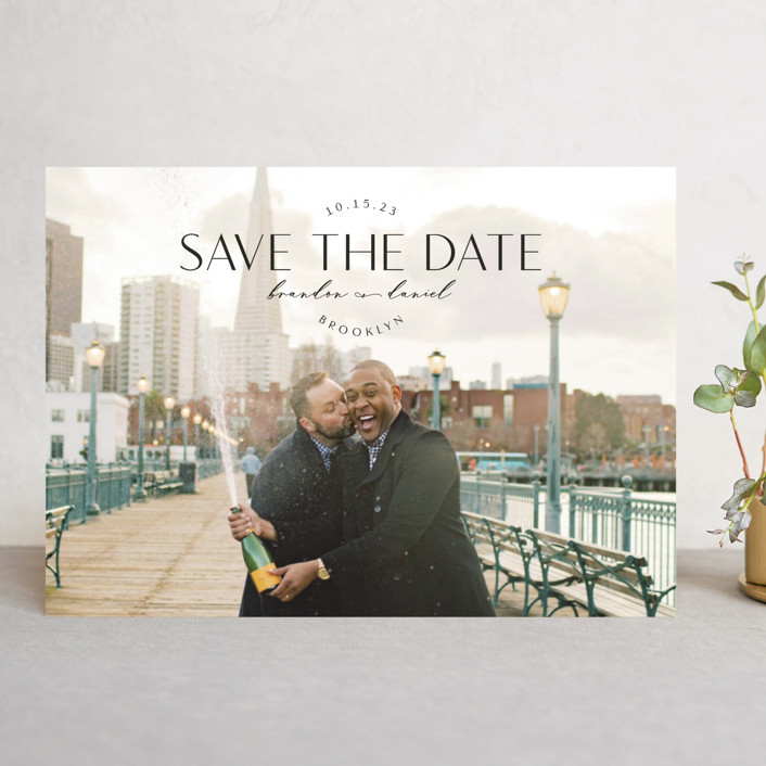 Splendorous Save The Date Cards by Nicole Barreto | Minted