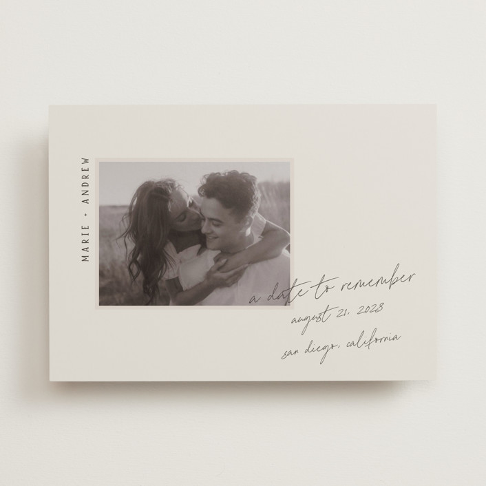 offset Save The Date Cards by Vera Lim | Minted