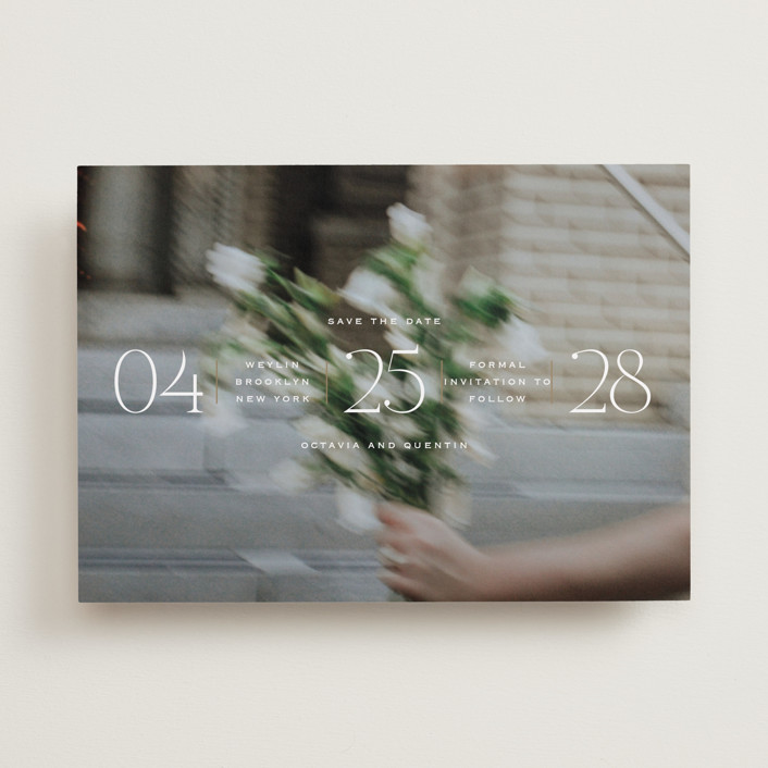 Updated Save The Date Cards by Heather Schertzer | Minted