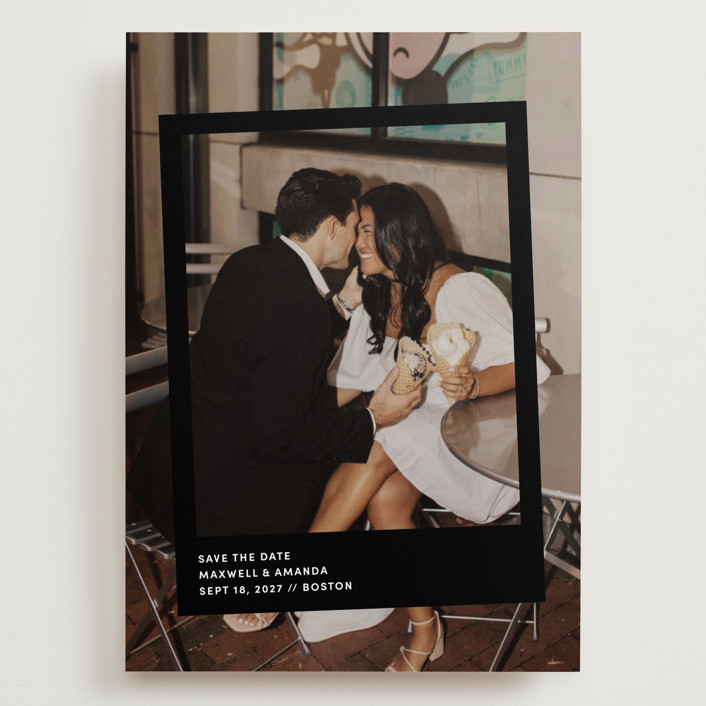 Album Grand Save The Date Cards by Inkblot Design | Minted