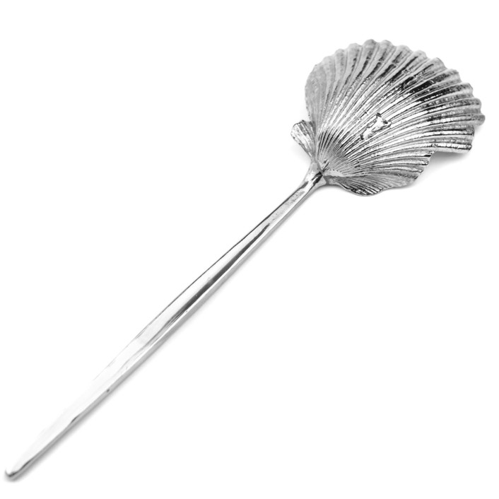 Shell Serving Spoon Serving Utensils by Shelton Metal | Minted