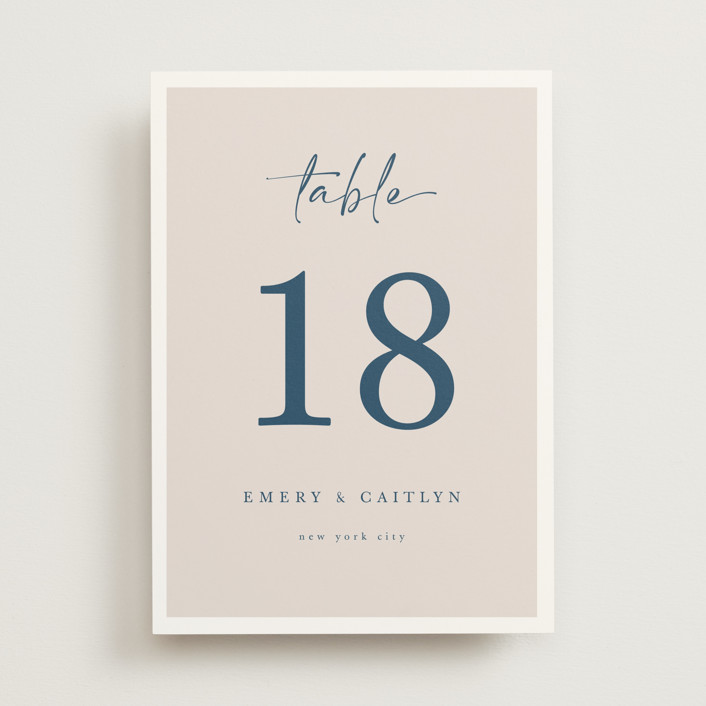 Ink scribble Table Numbers by Adelyn T. | Minted