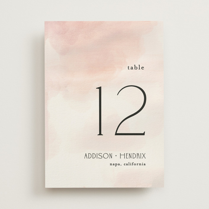 First light Table Numbers by Itsy Belle Studio | Minted