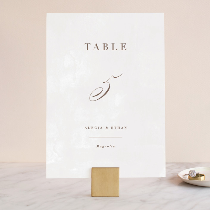 Sonesta Table Numbers by Hooray Creative | Minted