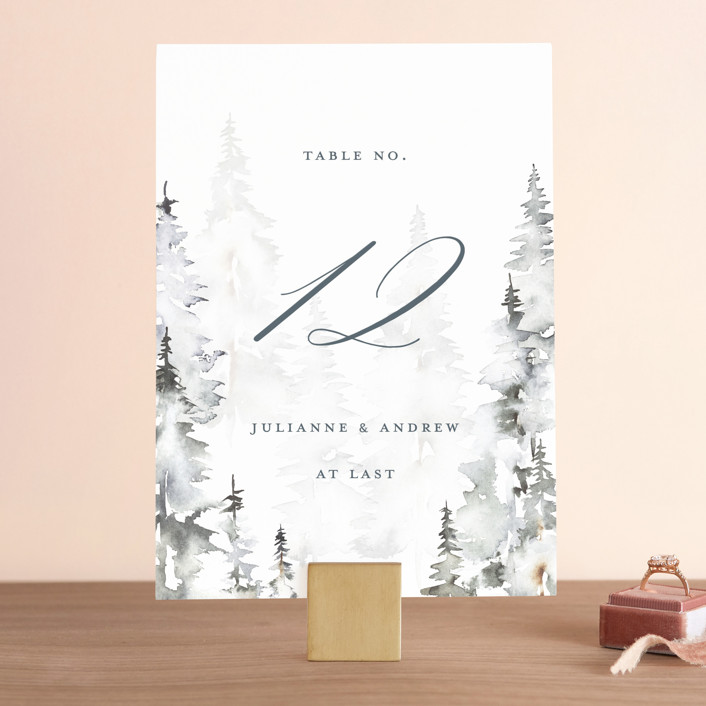 Grand Escape Table Numbers by Petra Kern | Minted