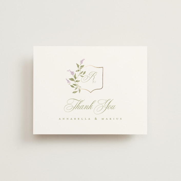 Minted Thank You Wedding Cards