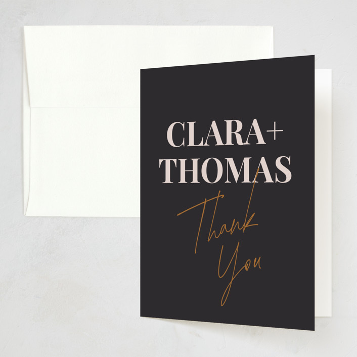 Toast Thank You Cards by Jennifer Lew | Minted