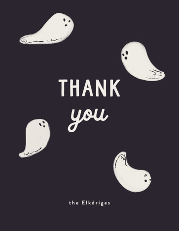 Ghosts Thank You Cards by Gwen Bedat | Minted