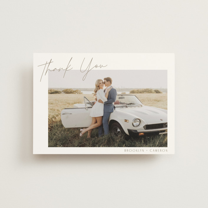 Minted Wedding Thank You Cards