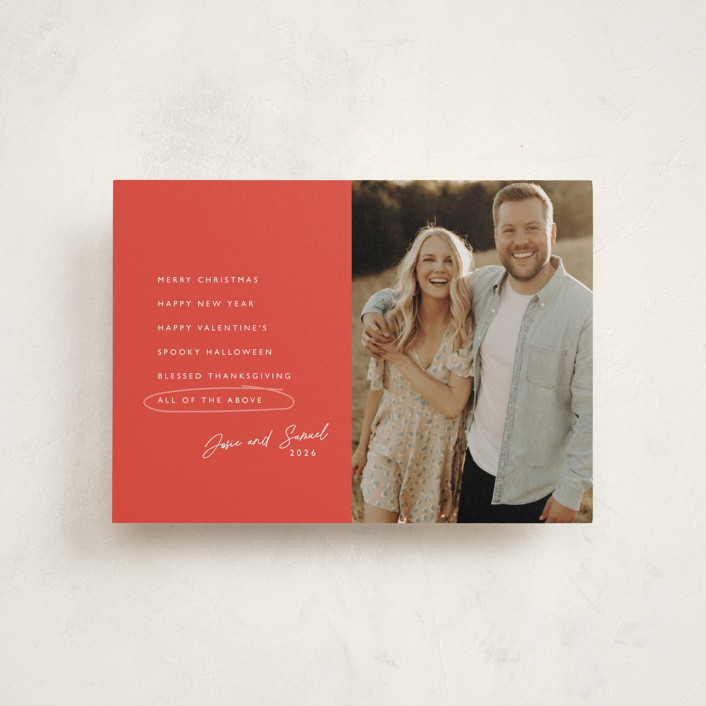 Checklist Valentine's Day Postcards by Caitlin Considine | Minted