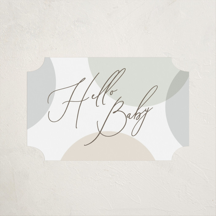 Warner Baby Shower Stickers by Pixel and Hank | Minted