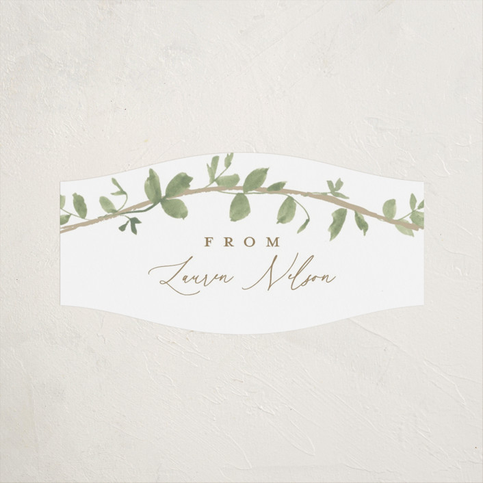 Canopy Baby Shower Stickers by Everett Paper Goods | Minted