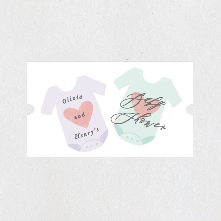 Twinning Baby Shower Stickers by Creo Study | Minted