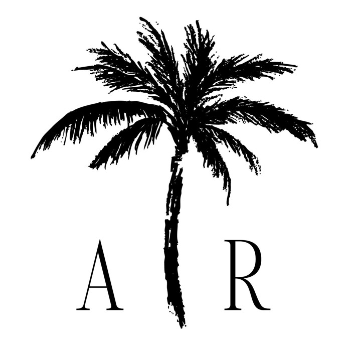 Custom Palm Crest Monogram with Initials Commissioned Design Element by ...