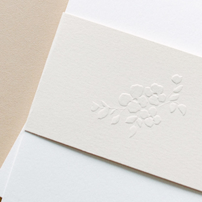 Paper Embosser Design No.24 - Dogwood Spray Embossers by Jenny Sanders ...