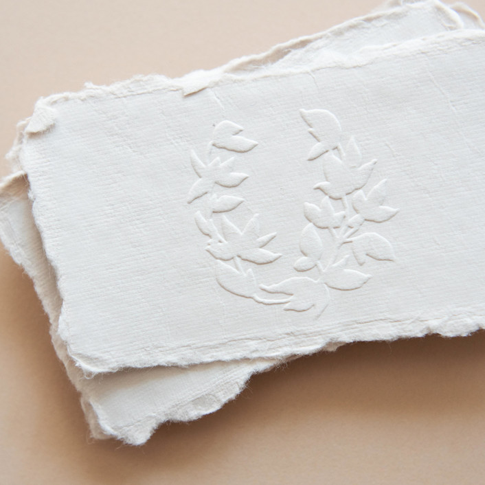 Paper Embosser Design No.8 - Leafy Branch Embossers by Jenny Sanders ...
