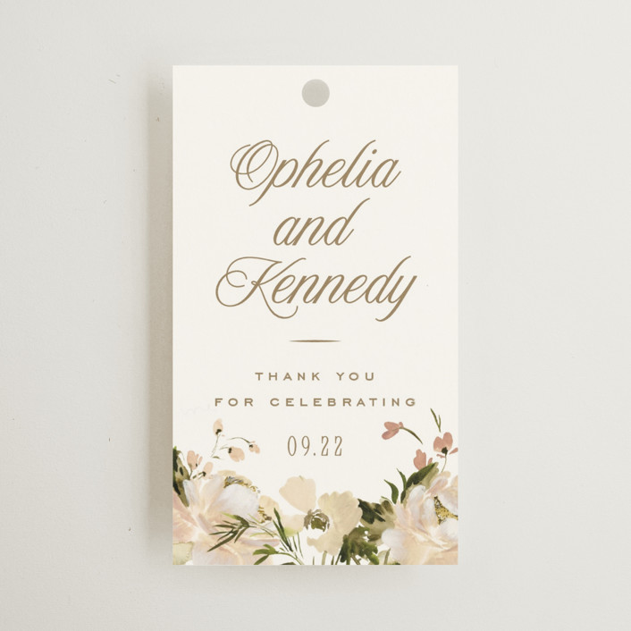 Felicity Wedding Favor Tags by Leah Bisch | Minted
