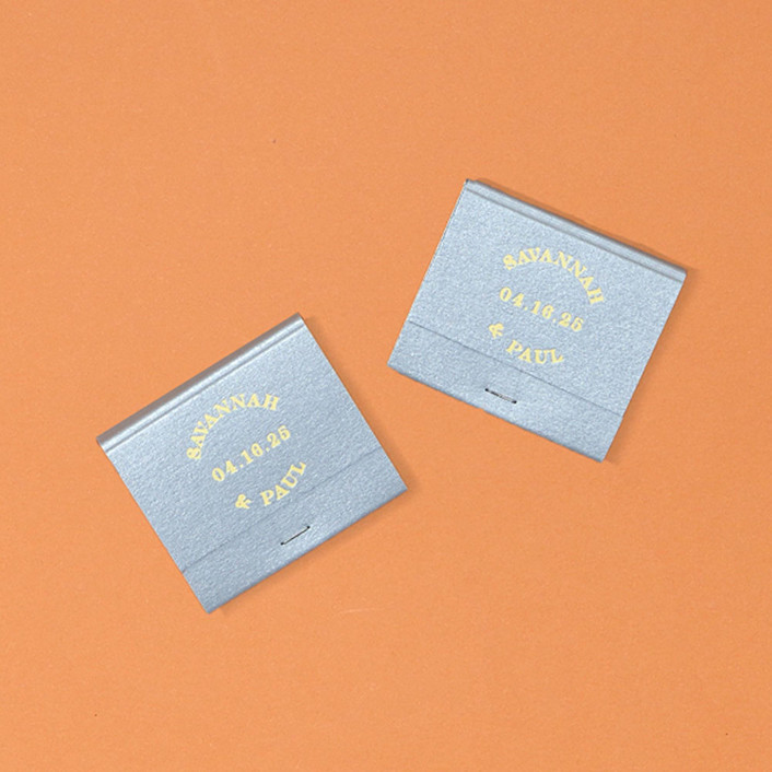 Retro Wedding Matchbooks, set of 100 Matchbooks and Matches by ...
