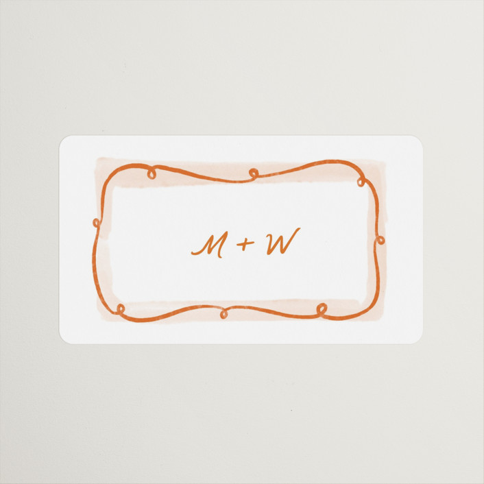 Giardino Wedding Favor Stickers by Pati Cascino | Minted
