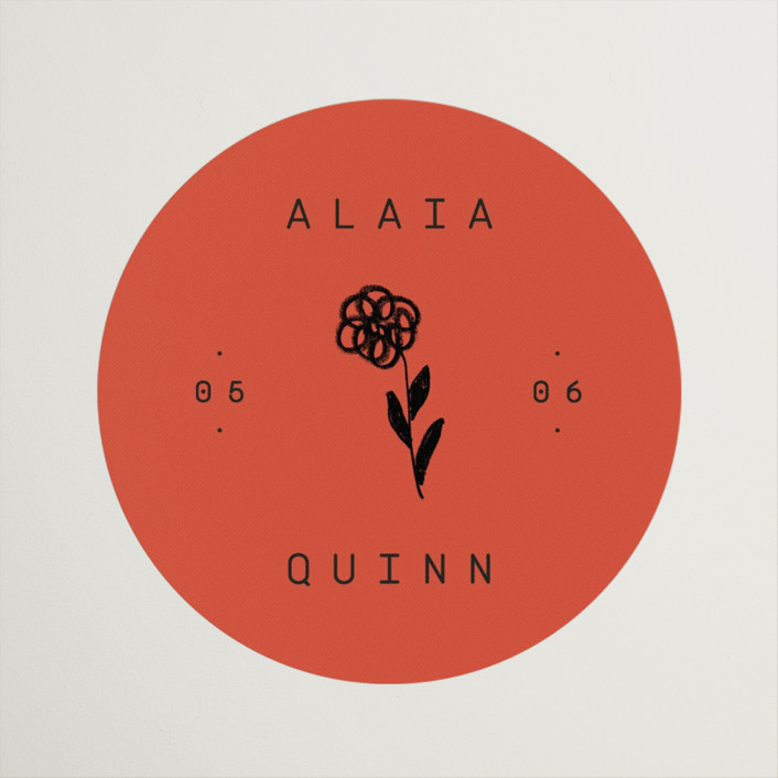 Alaia Wedding Favor Stickers by Blustery August | Minted