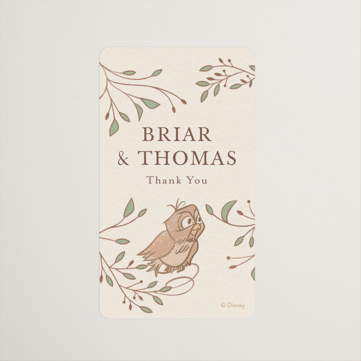 Disney Storybook Wedding Favor Stickers by Morgan Ramberg | Minted